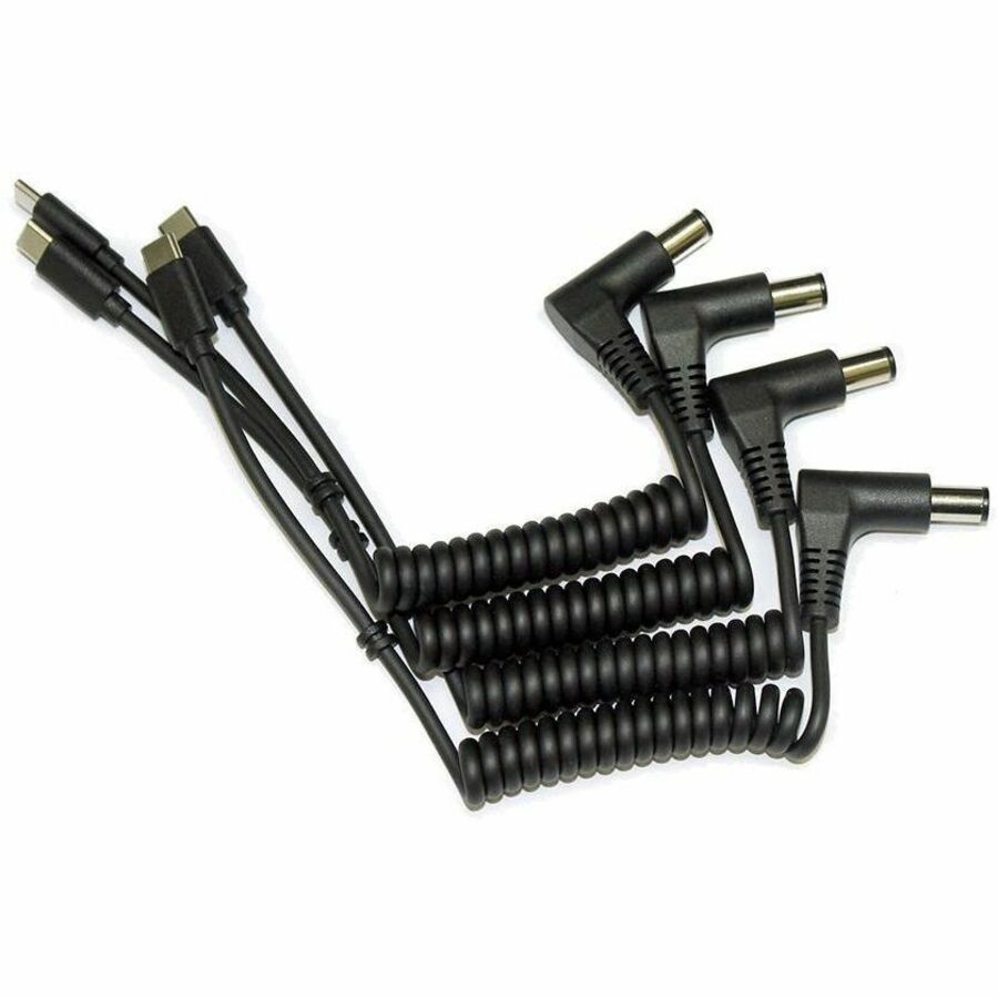 Jar Systems Coiled Usb C Emulator Charging Cables For Dell Devices