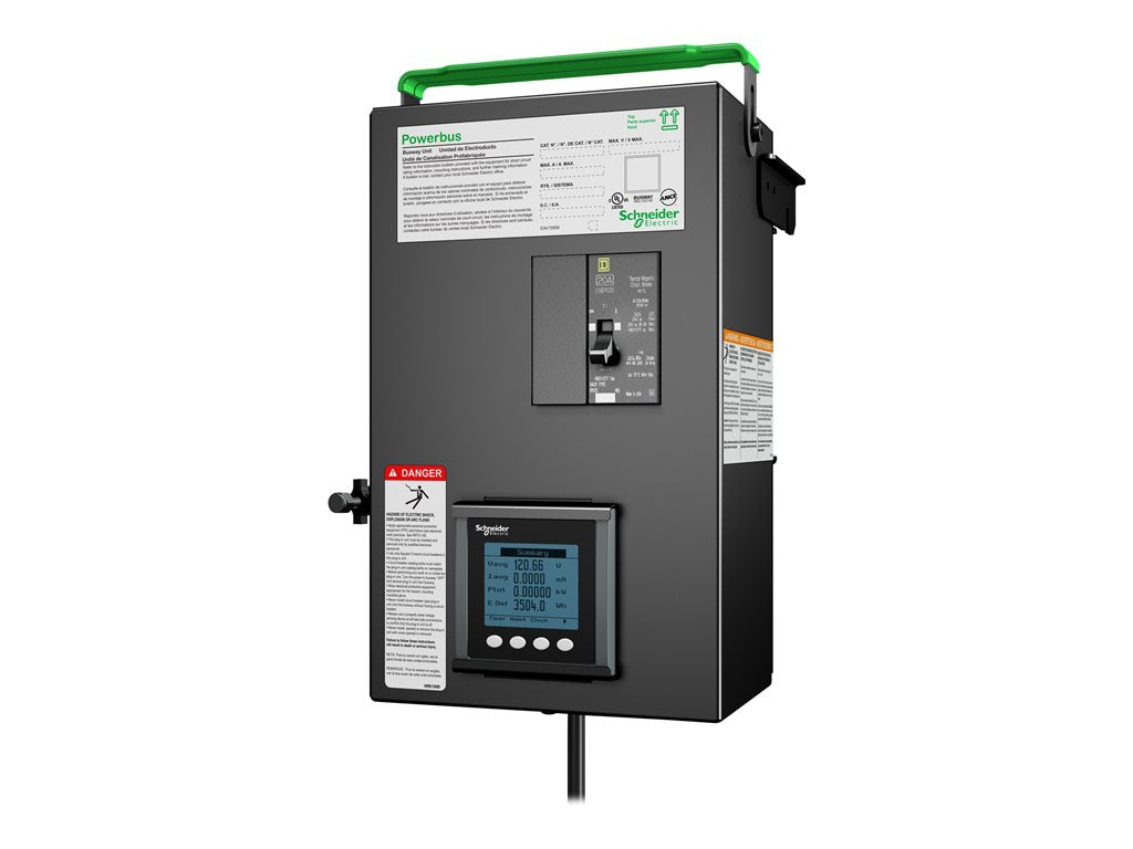APC Powerbus Busway Tap Off Unit, L2-L3 with Metering - Power distribu