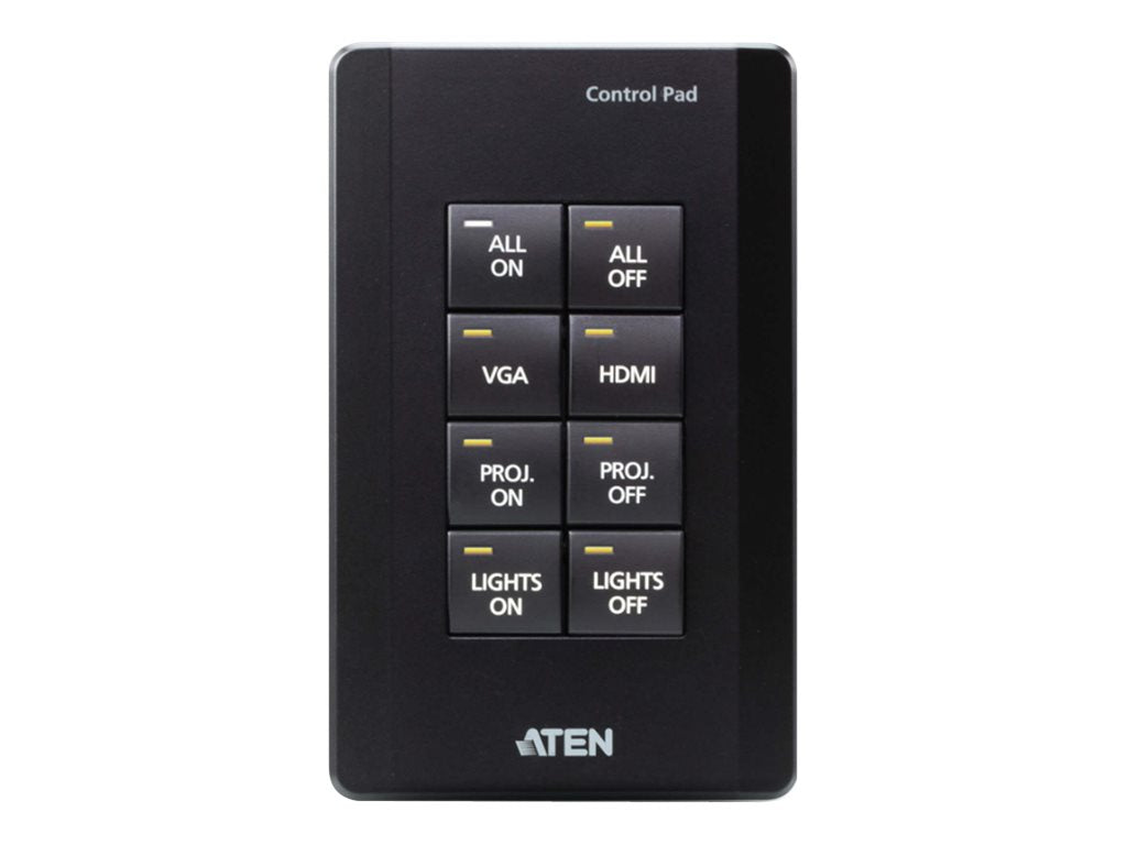 ATEN VanCryst VK0100 - Keypad - wired - 10/100 Ethernet - black VK0100