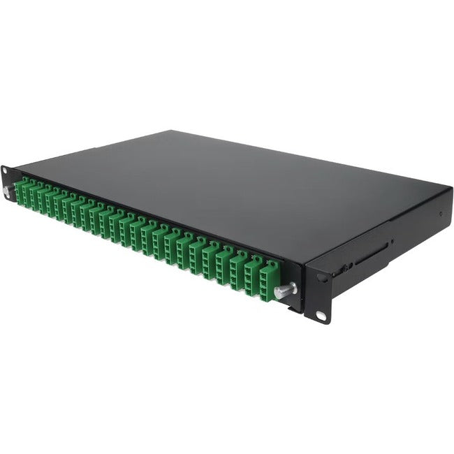 AddOn 19-inch Rack Mount 1U Patch Panel with 48 APC LC Duplex, Single-