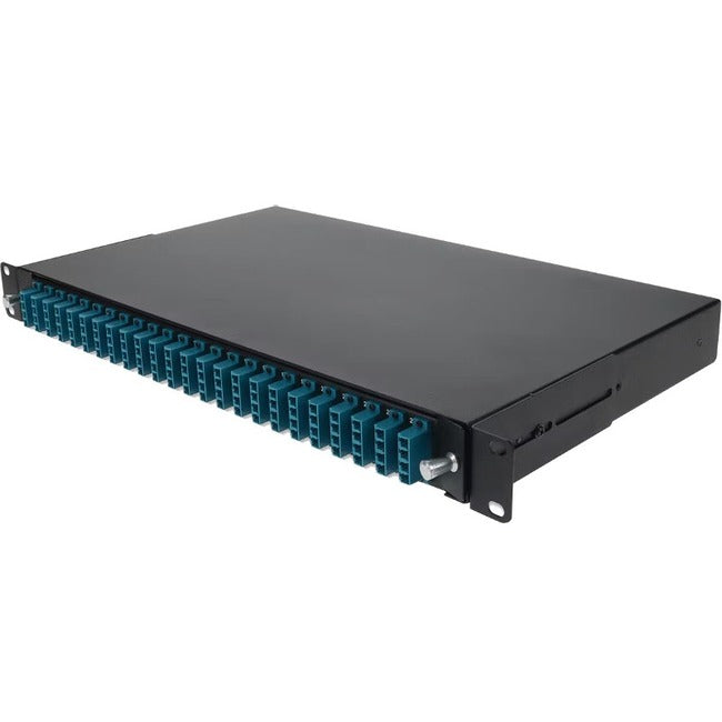 AddOn 19-inch Rack Mount 1U Patch Panel with 48 UPC LC Duplex, Single-