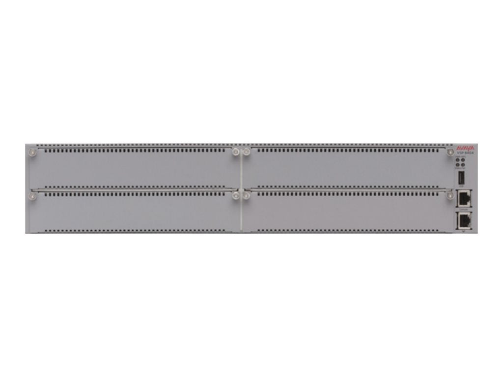 Avaya Virtual Services Platform 8404C-AC - Switch - L3 - rack-mountabl