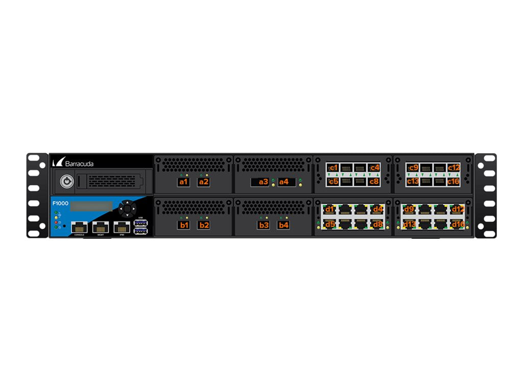 Barracuda CloudGen Firewall F-Series F1000B model CFEQ - Firewall - ha