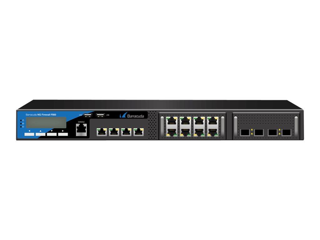 Barracuda CloudGen Firewall F-Series F800 model CCF - Firewall - 24 po