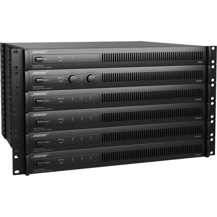Bose Professional PowerShare PS604D Amplifier - 600 W RMS - 4 Channel ...