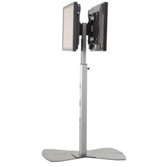 Chief Pf22000B Dual Display Floor Stand