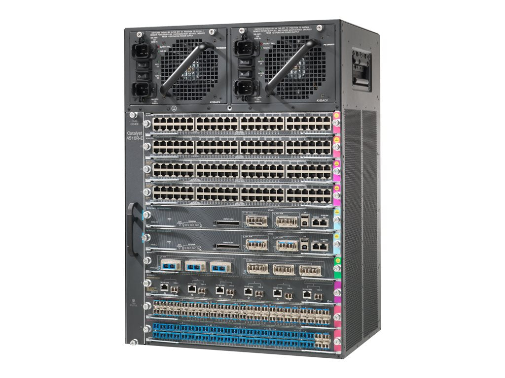 Cisco Catalyst 4510R+E - Bundle - switch - rack-mountable - with 2 ME-