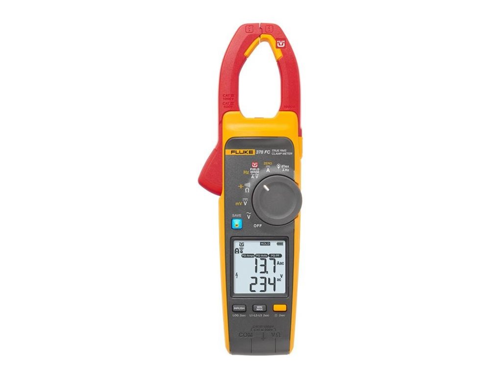 Fluke FLUKE-378 FC - Clamp meter - non-contact, true RMS, AC/DC, with