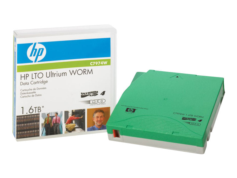 HPE - LTO Ultrium WORM 4 - 800 GB / 1.6 TB - unlabeled - for HPE MSL40