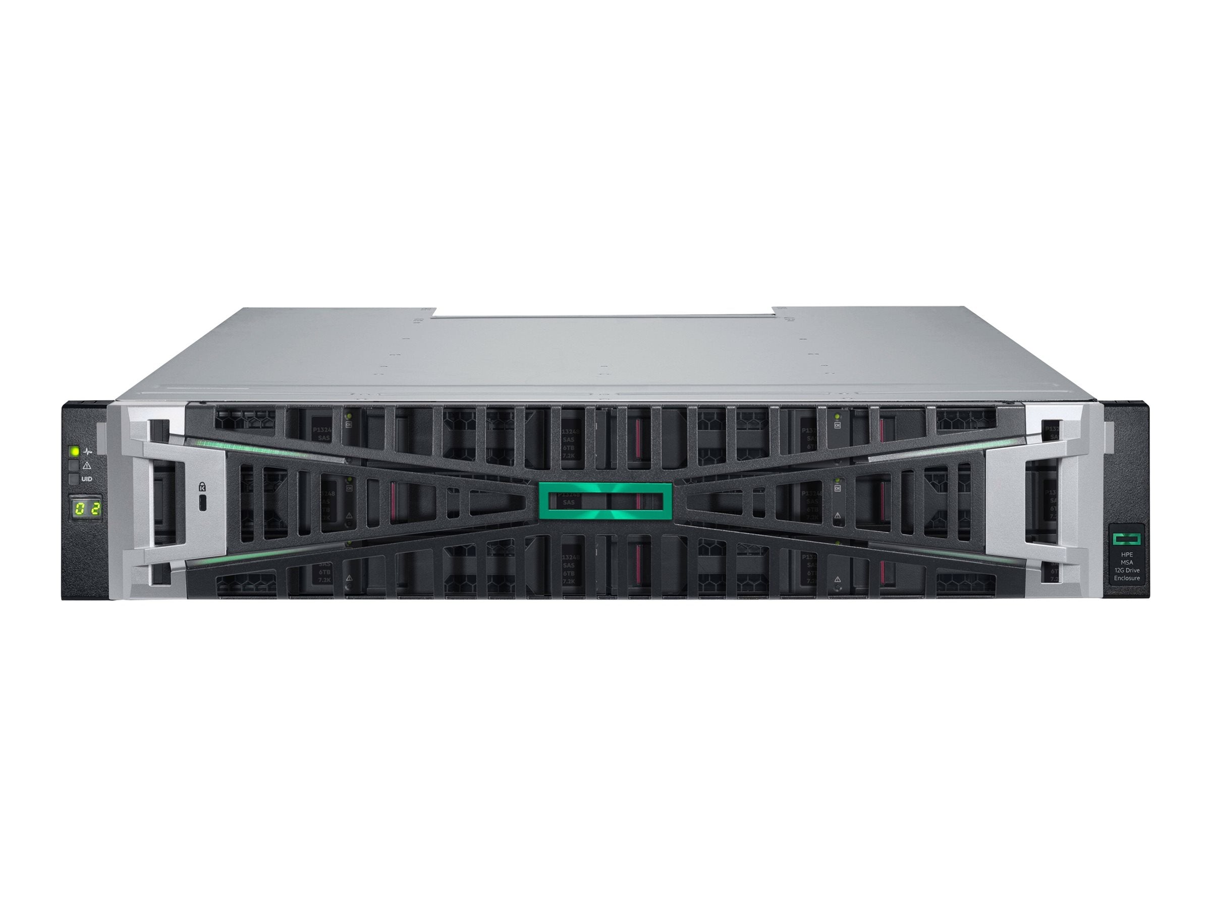 HPE Modular Smart Array 12-drive LFF Drive Enclosure - Storage enclosu