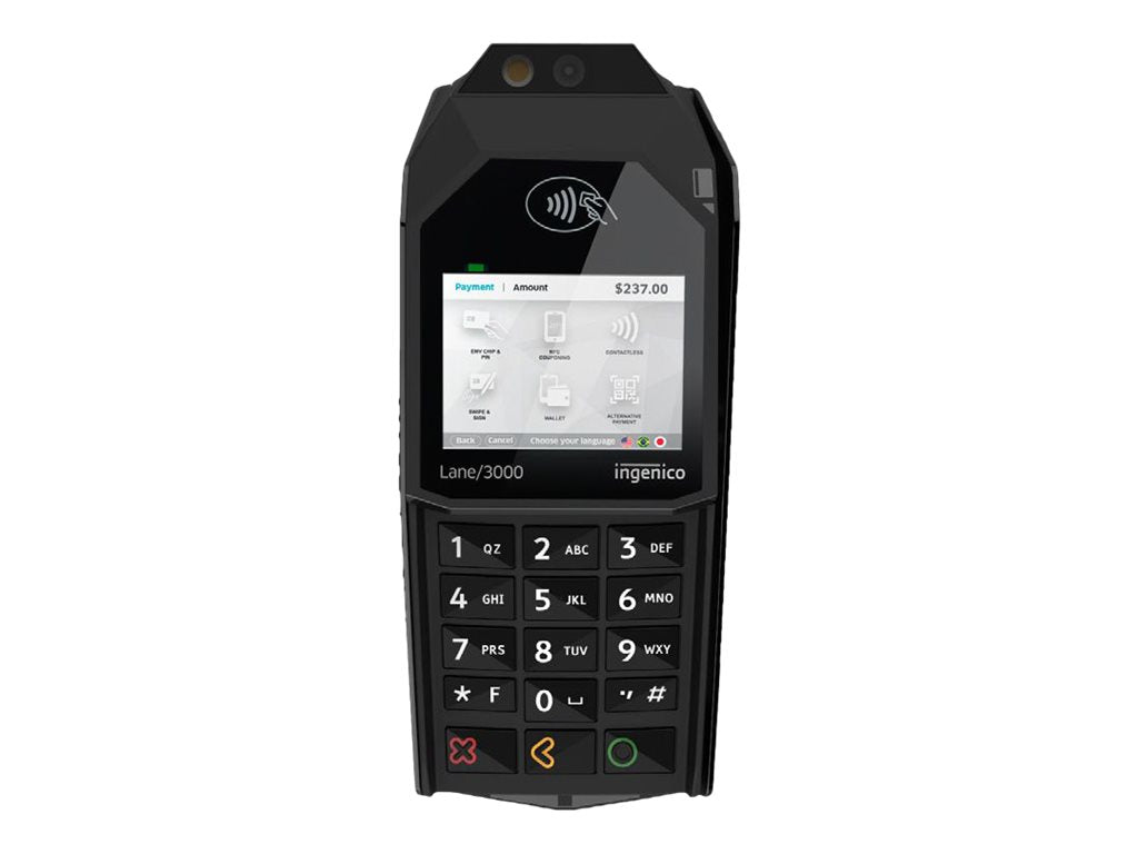 Ingenico Lane 3000 - EMV card reader - USB, RS-232, Ethernet, Ethernet