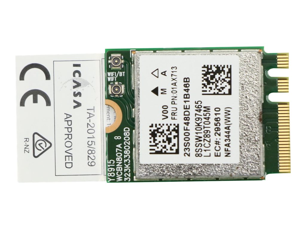 Lenovo - Network adapter - M.2 Card - Bluetooth, Wi-Fi - FRU - for Chr