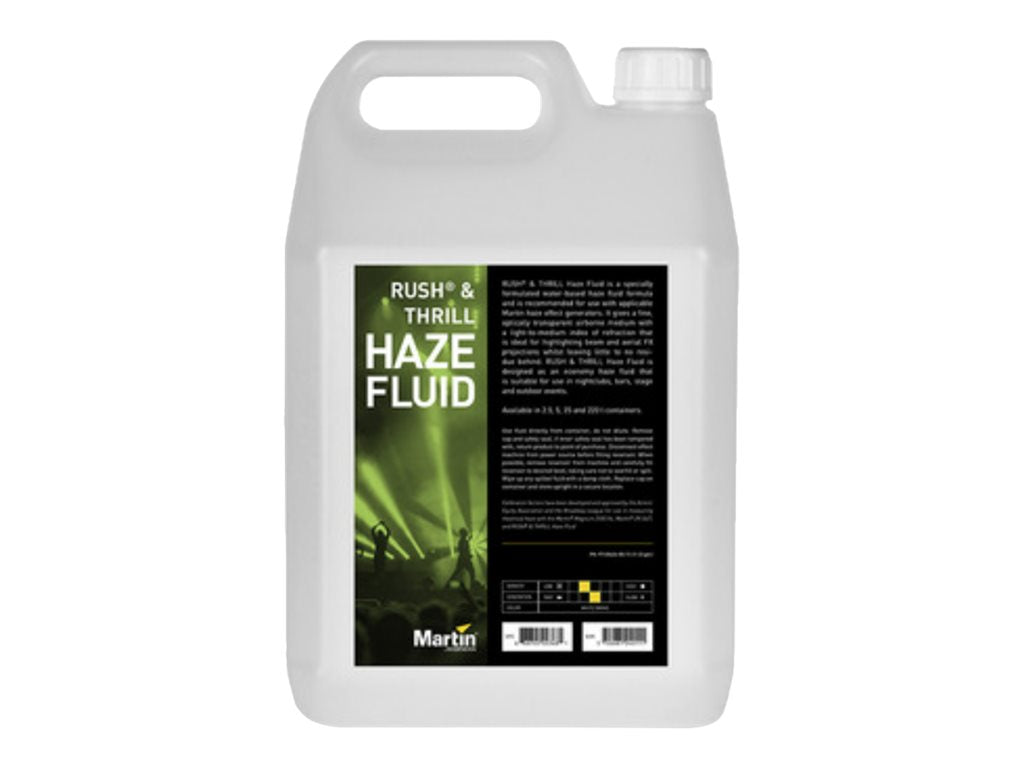 Martin RUSH & THRILL - Fog machine fluid - 2.5 liters - bottle (pack o
