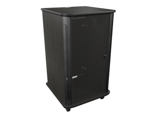 Middle Atlantic RFR Series - Rack cabinet - black cascade - 24U - 10