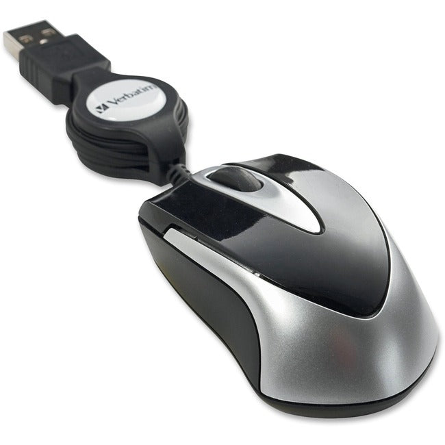 Mini Travel Optical Mouse, Metro Series - Black VBM-97256