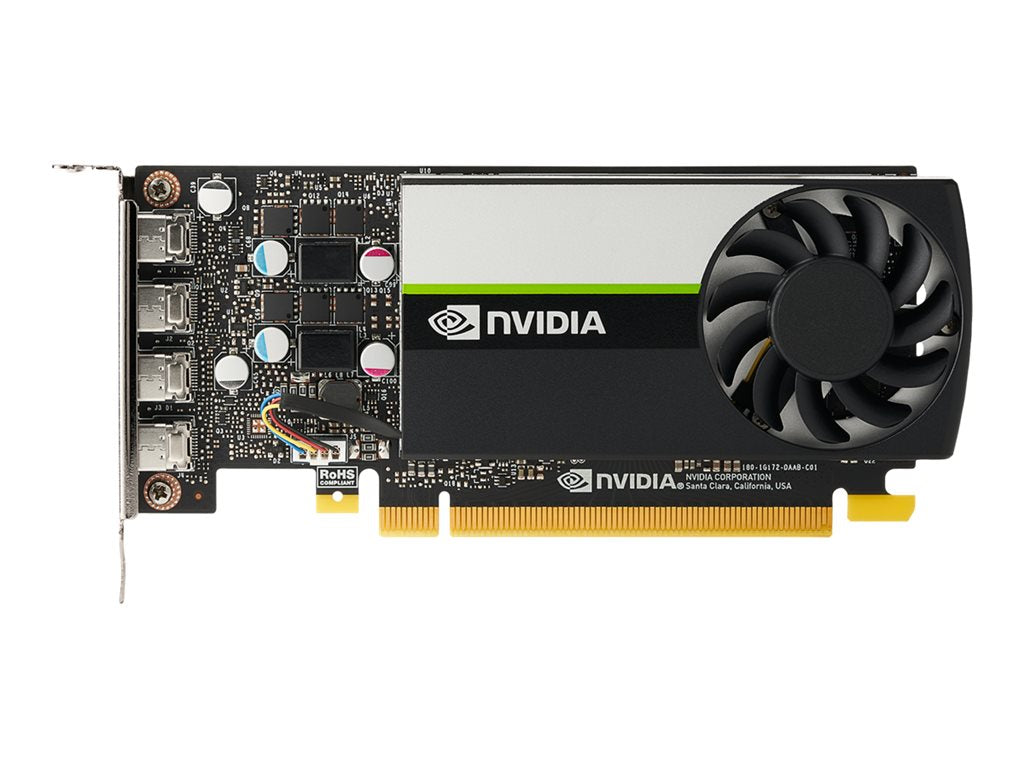 NVIDIA T1000 - Graphics card - T1000 - 4 GB GDDR6 - PCIe 3.0 x16 low p