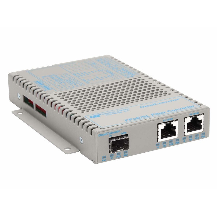 Omniconverter Sl 10/100 Poe Ethernet Fiber Media Converter 9359-0-21W