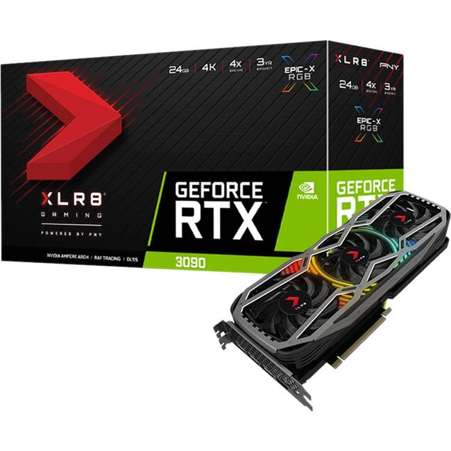 PNY NVIDIA GeForce RTX 3090 Graphic Card - 24 GB GDDR6X VCG309024TFXPP