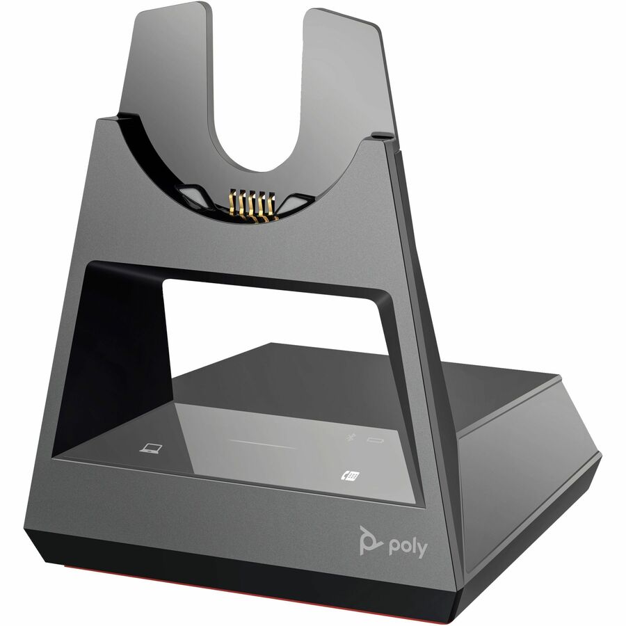 Poly Cradle - Wired - Bluetooth Headset - Charging Capability ...