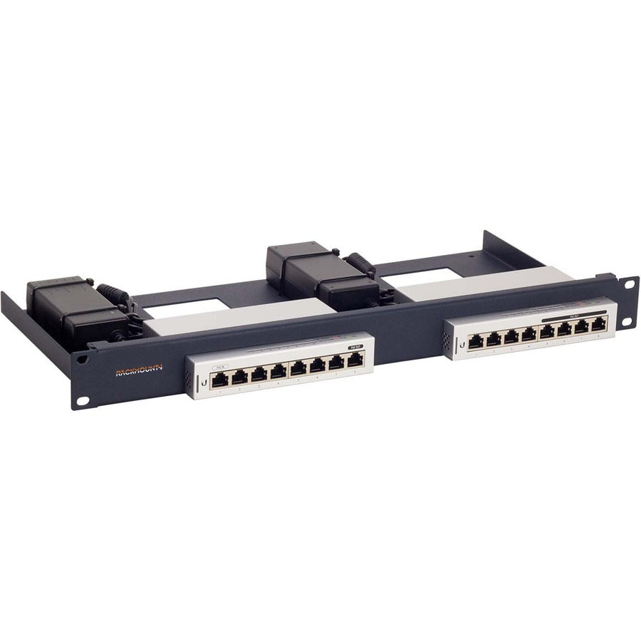 RACKMOUNT.IT UB-RACK Rack Mount for Switch Power Supply - Metallic Dar