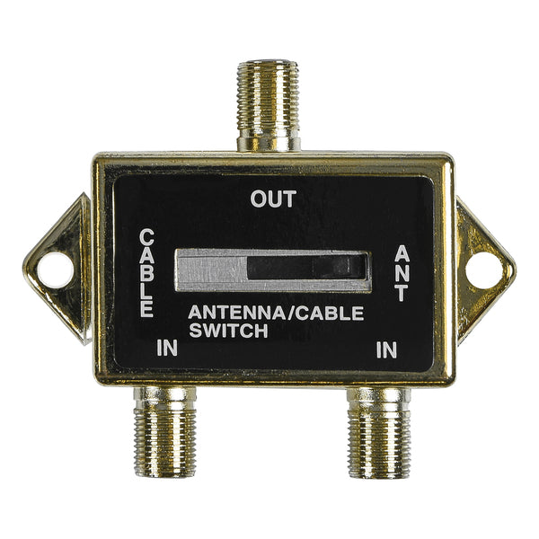 RCA VH71RV 2-Way A/B Coaxial Cable Slide Switch