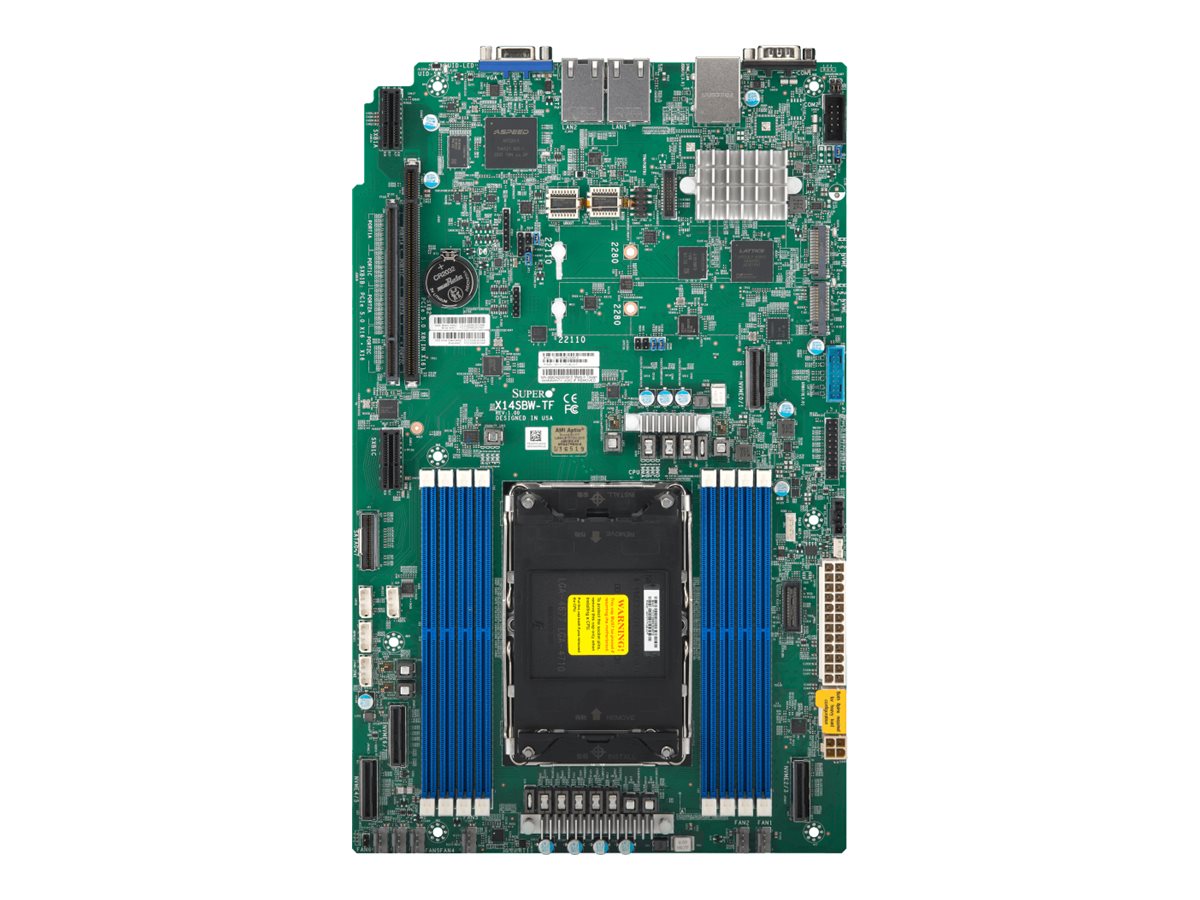 SUPERMICRO X14SBW-TF - Motherboard - LGA4710 Socket - USB 3.2 Gen 1