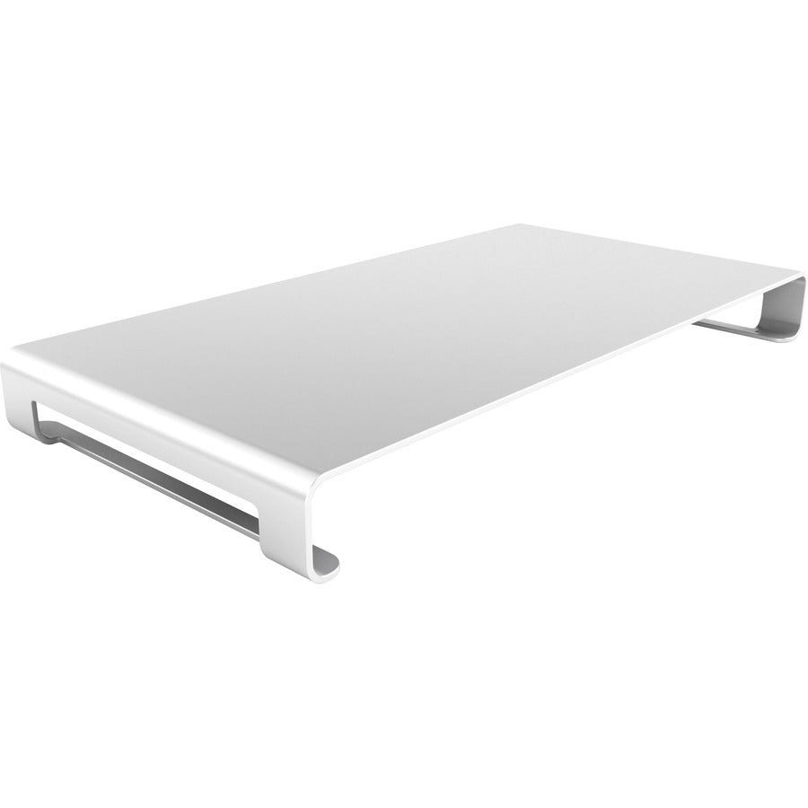 Satechi Aluminum Monitor Stand (Silver) - 31 lb Load Capacity - Desktop ...