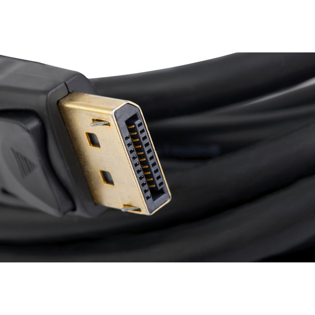 Unirise DisplayPort Male to Male with Latches V1.2, 10ft DP-10F-MM