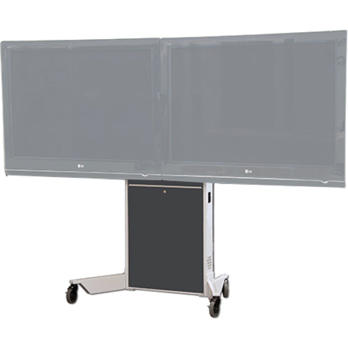 VFI Dual Monitor Mobile Electric Lift Stand LFT7000D – TeciSoft