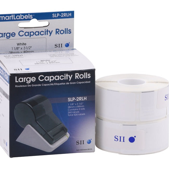 520-Labels 1-1/8 X 3-1/2 For,Seiko Label Printers SLP-2RLH