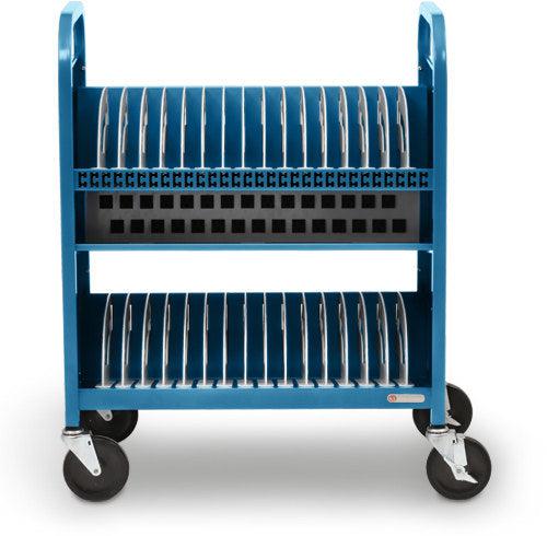 TVCT30AC-SKY Bretford Cube Transport Cart Portable Device Management