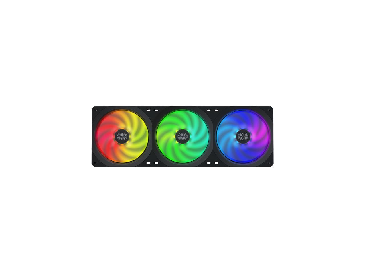 Cooler Master Masterfan Sf360R Argb 360Mm Square Frame Fan MFX-B2D3 ...
