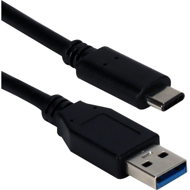 Qvs 1-Meter Usb-C To Usb-A Superspeed 5Gbps 3Amp Cable CC2231A-1M