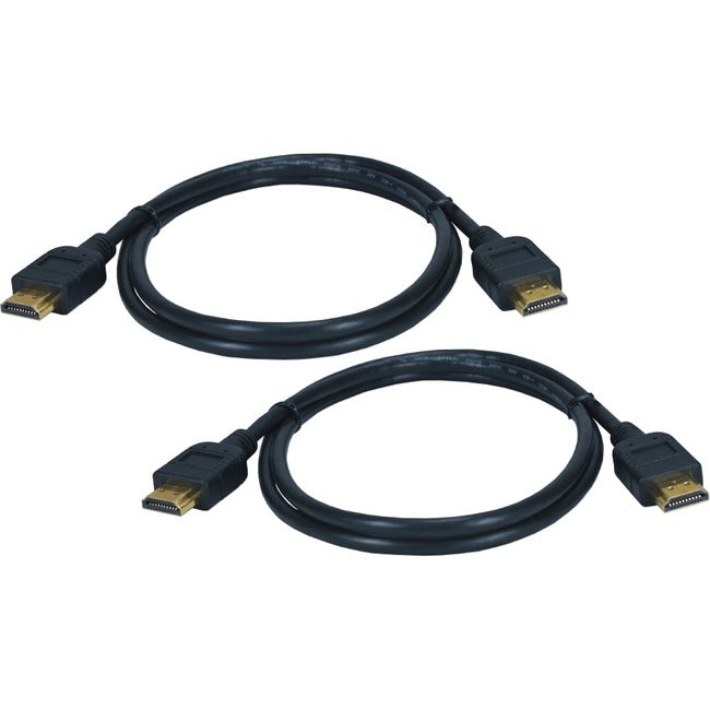 Qvs 2-Pack 2-Meter & 3-Meter High Speed Hdmi Ultrahd 4K HDG-K2