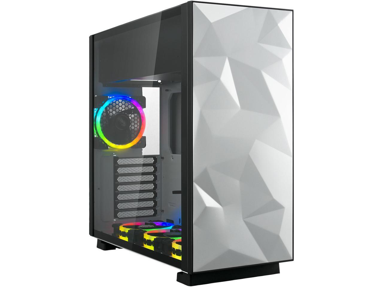 Rosewill Atx Mid Tower Gaming Pc Computer Case With Rgb R0901001-0118
