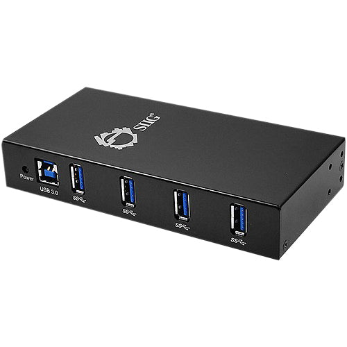 SIIG 4-Port Industrial USB 3.0 Hub with 15KV ESD Protection ID-US0411-