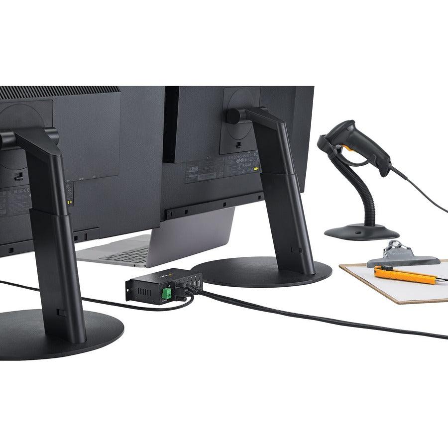 ST7200USBM Startech.Com 7-Port Usb 2.0 Hub - Metal Industrial Usb-A