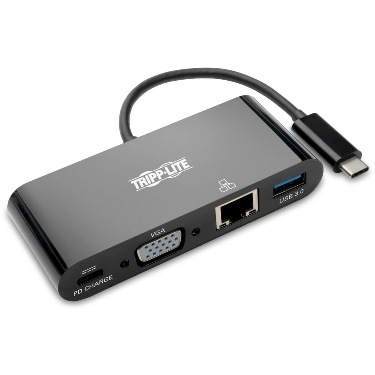 Tripp Lite U444-06N-Vgub-C Usb-C Multiport Adapter, Vga,